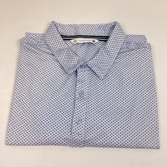 7 Diamonds | Shirts | 7 Diamonds 4 Way Stretch Mens Polo Rn 1880 ...